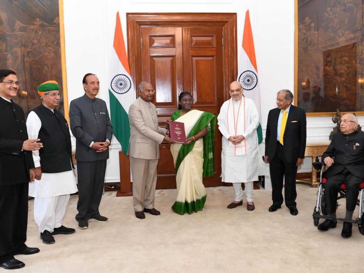 Ram Nath Kovind-Led Committee Submits Report On One Nation One Election ...