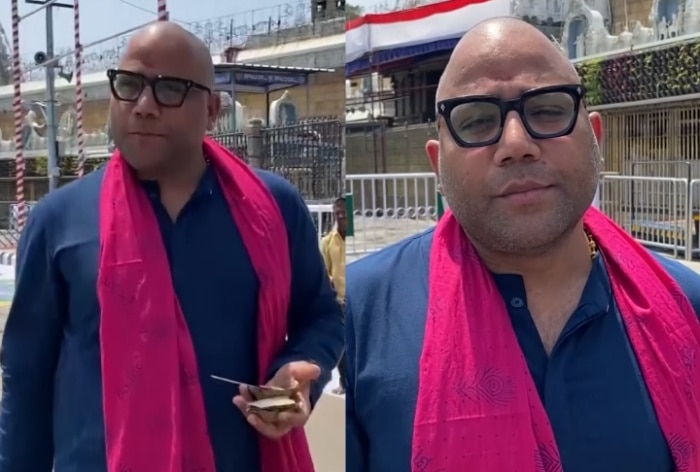 Animal Director Sandeep Reddy Vanga Offers His Hair at Tirumala Temple ...