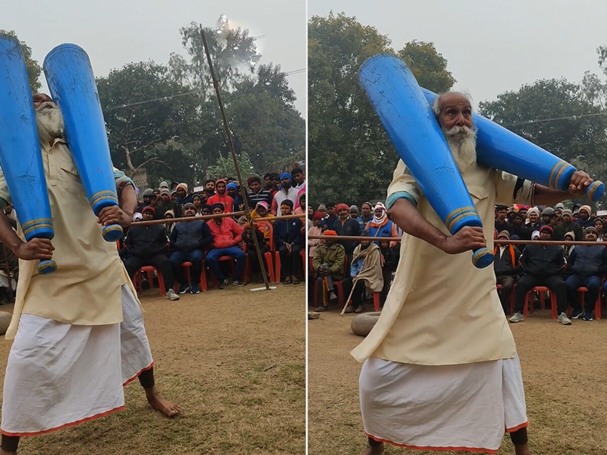76 साल के बुजुर्ग पहलवान ने पछाड़ दिए धुरंधर, फिर दिखाई ऐसी ताकत सोच ...