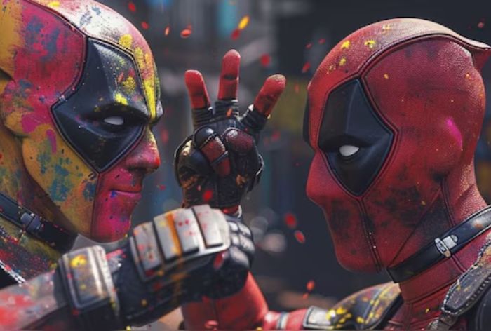 Holi 2024 with a Twist! AI Shows Deadpool & Wolverine Enjoying India’s ...
