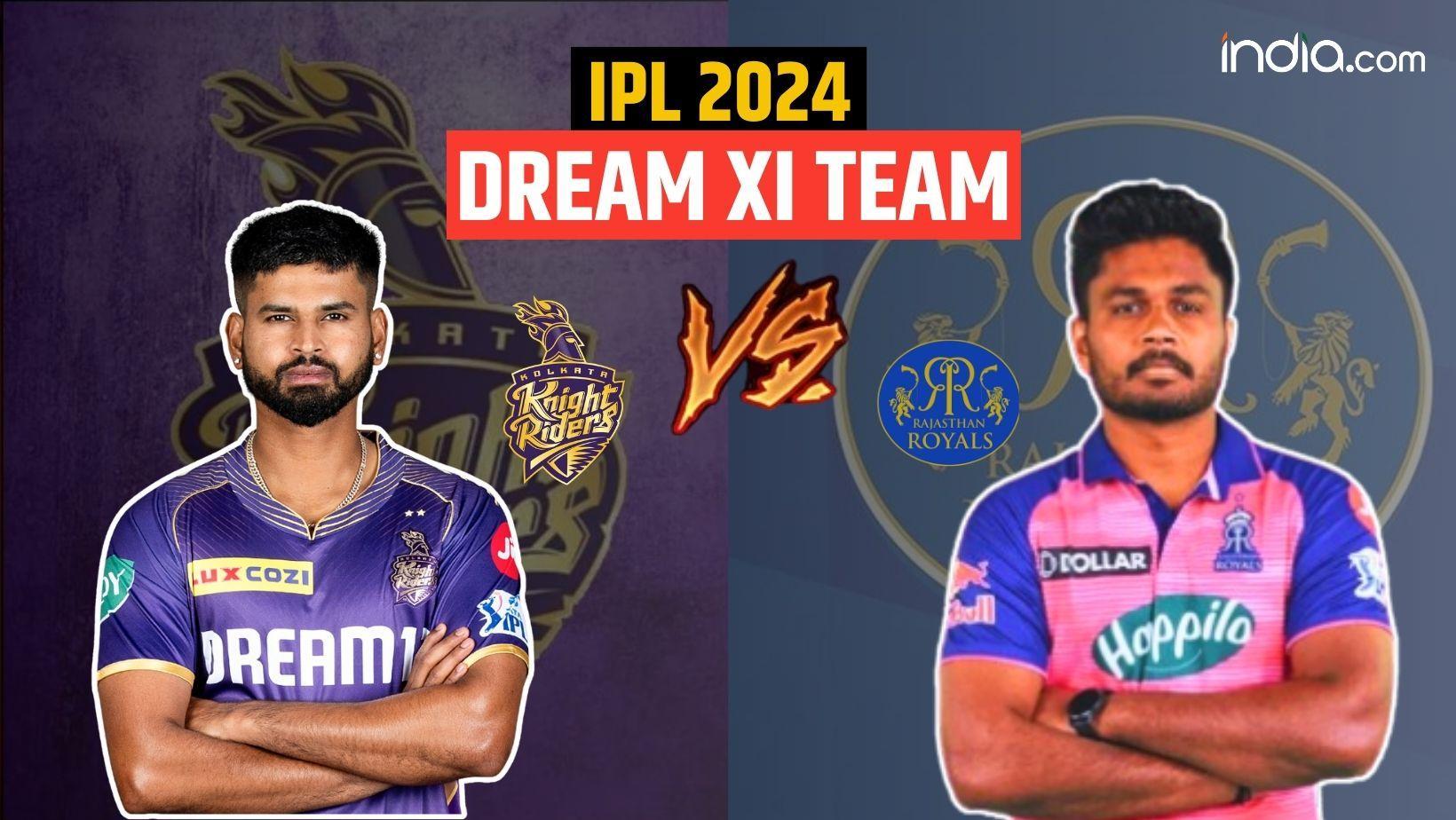 IPL 2024: KKR vs RR: Match 31 Dream11 Predictions, Fantasy Tips, Teams, Pitch Report | India.com