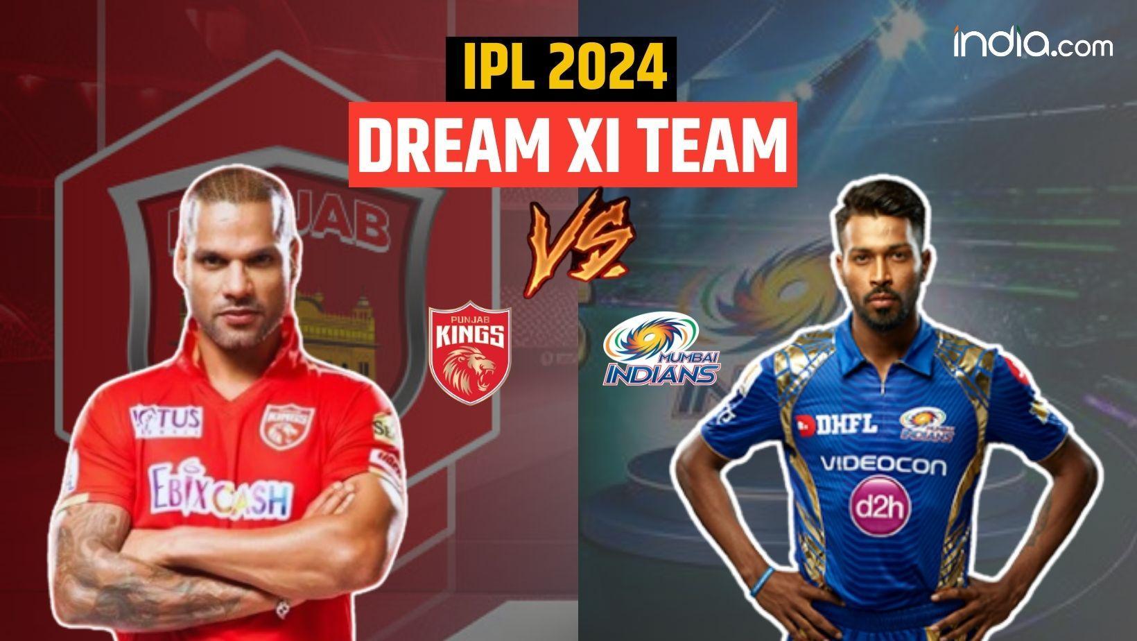 IPL 2024: PBKS vs MI: Match 33 Dream11 Predictions, Fantasy Tips, Teams, Pitch Report | India.com