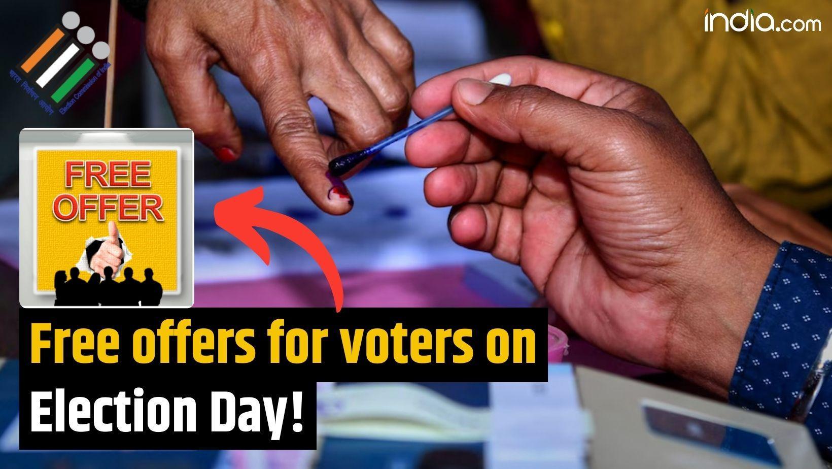 Lok Sabha Elections 2024: All the free offers for voters on voting day ...