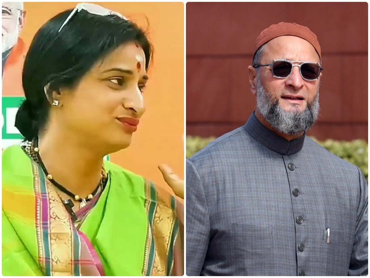 Who is Madhavi Latha: कौन हैं माधवी लता जिन्हें BJP ने AIMIM चीफ ओवैसी ...