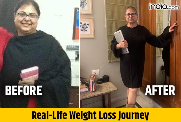 Real-Life Weight Loss Story: How 55-Year-Old Sanjana Grover Lost 30 Kgs By Walking 20,000 Steps ...