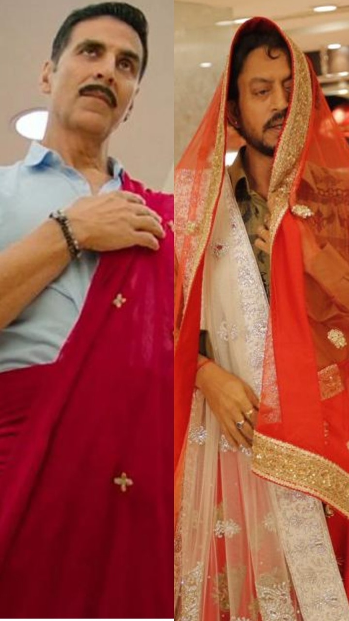 Akshay Kumar to Irrfan Khan: 7 Male Actors Who Wore Saree On-Screen