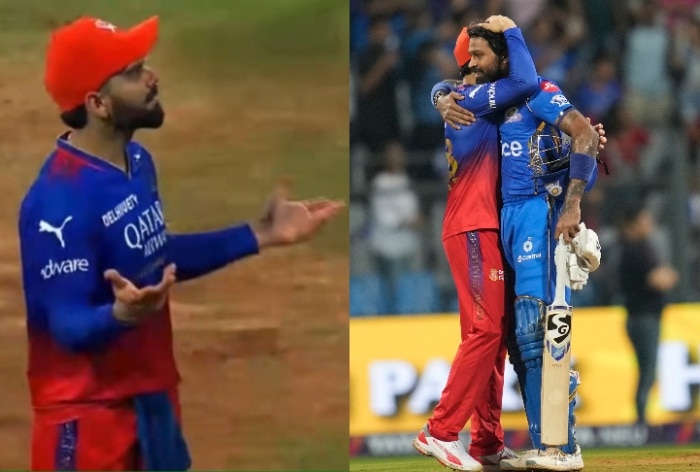 Virat Kohli Urges Wankhede Crowd To Cheer Hardik Pandya During MI Vs RCB Tie In IPL 2024 – WATCH