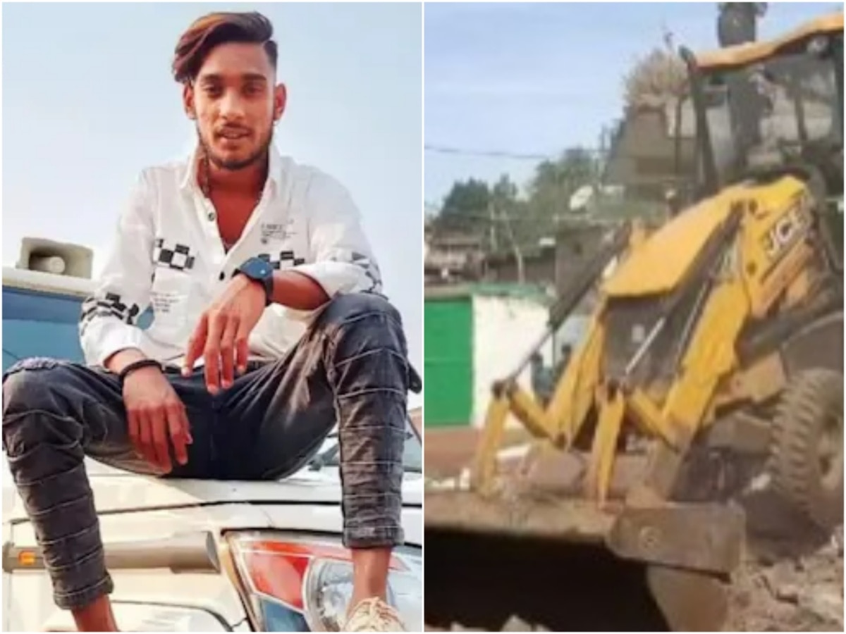 WATCH: Bulldozer Justice For Guna Man Ayan Pathan Who Raped, Tortured, Glued Shut Girlfriend's Mouth