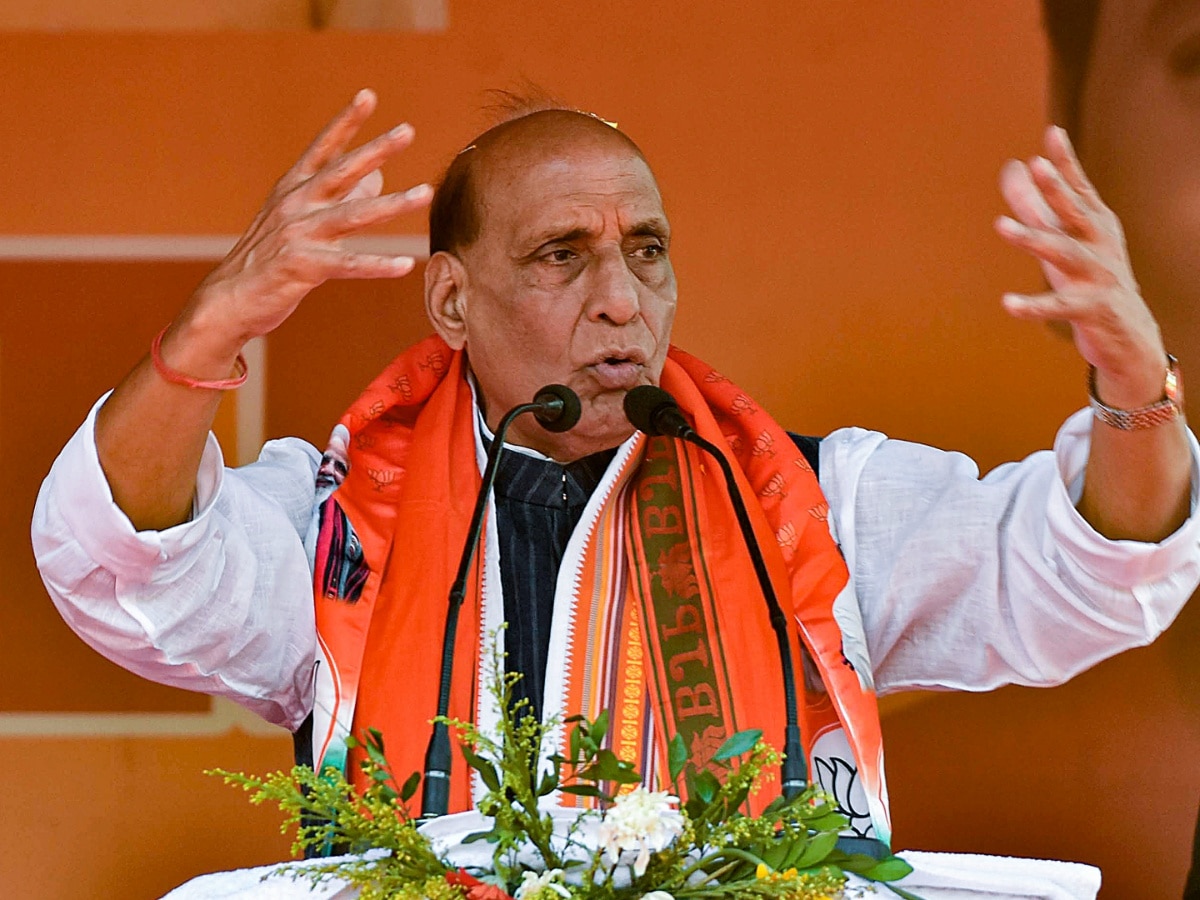 Kids Won't Even Remember Congress 10 Yrs From Now: Rajnath Singh's ...