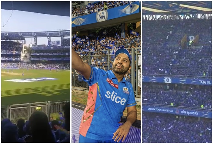 Rohit-Rohit Chants Welcome Ex-MI Captain at Wankhede Ahead of IPL 2024 Match vs DC | WATCH VIDEO