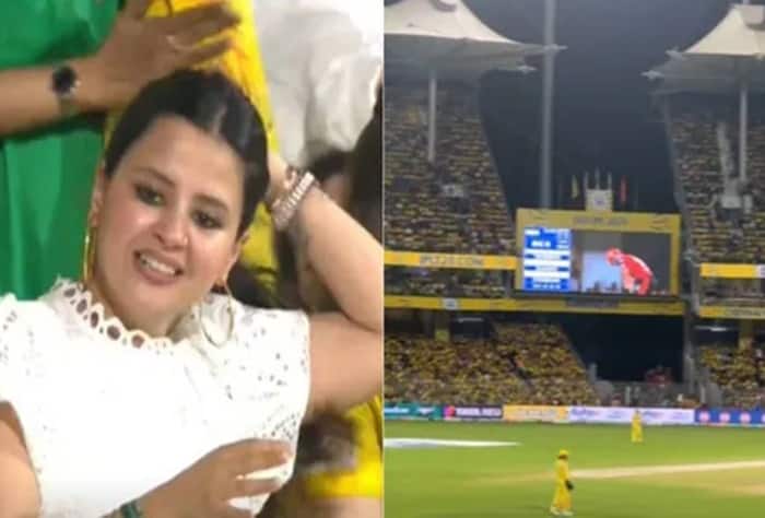 MS Dhonis Wife Sakshis Baby on The Way Post During CSK vs SRH IPL 2024 ...