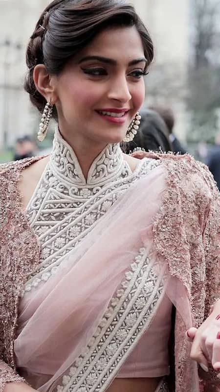 High Neck Saree Blouse Designs