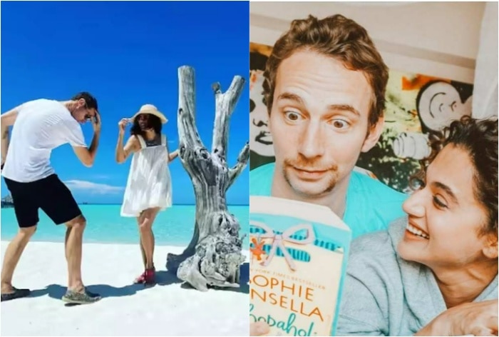 Taapsee Pannu And Sister Shagun Dance To Le Gayi But Her Performace ...