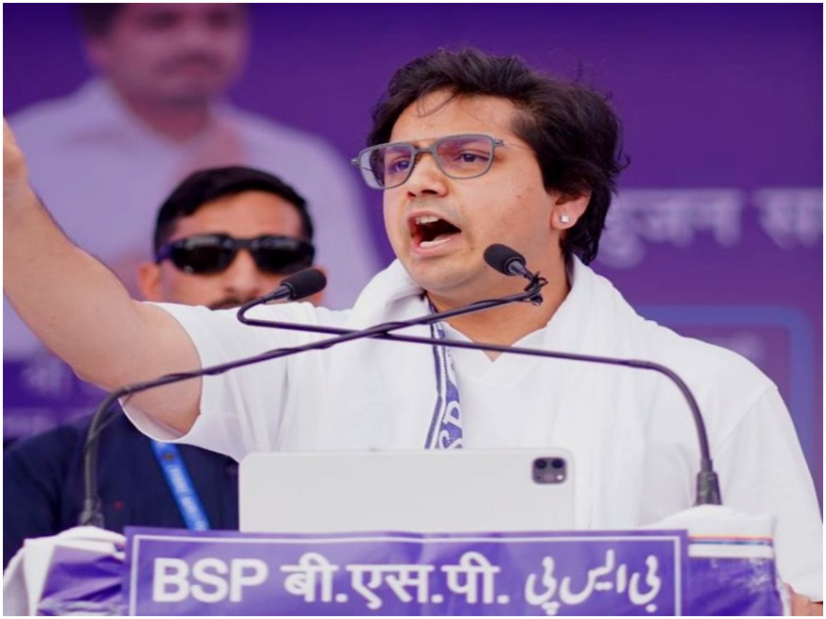 तालिबान से की केंद्र सरकार की तुलना, BSP चीफ मायावती के भतीजे आकाश आनंद ...