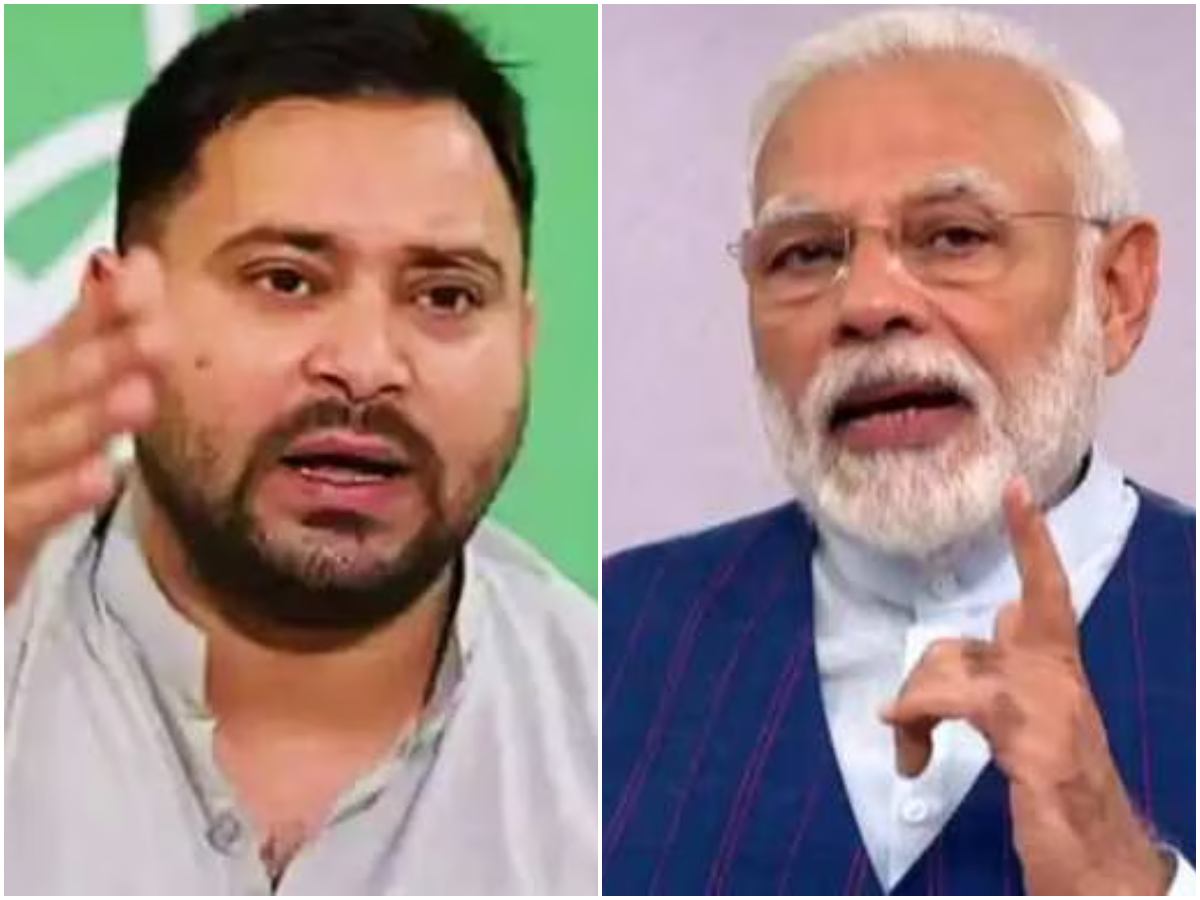 तेजस्वी दो करोड़ नौकरी की बात करते हैं, PM मोदी सिर्फ मछली देखते हैं: RJD का पलटवार