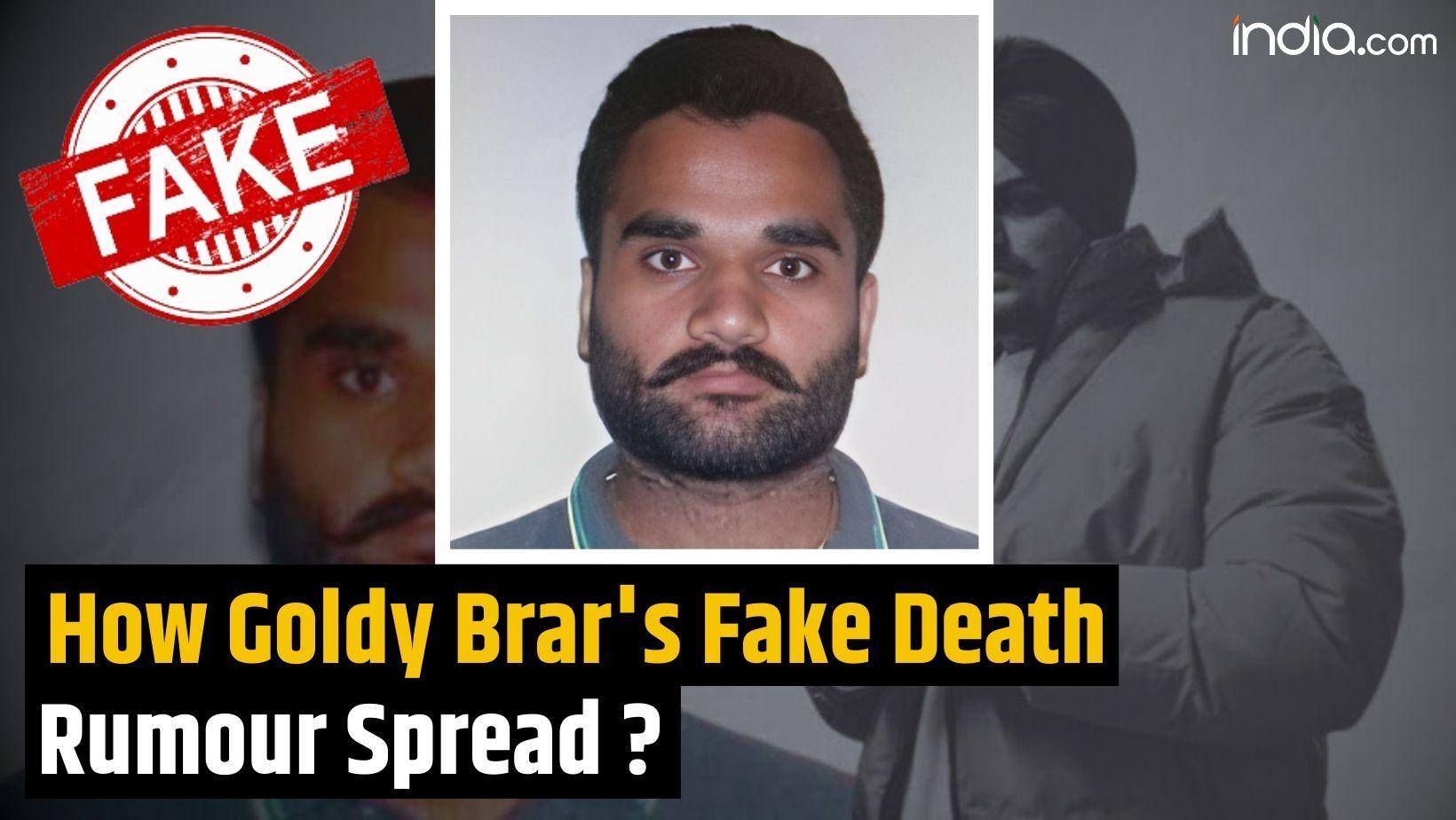 Goldy Brar Still Alive: US Cops rebut reports of gangster’s murder ...