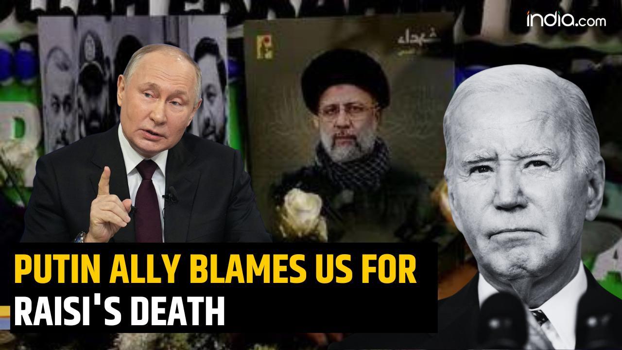 Putin ally Belarus President blames US sanctions for Ebrahim Raisi’s ...