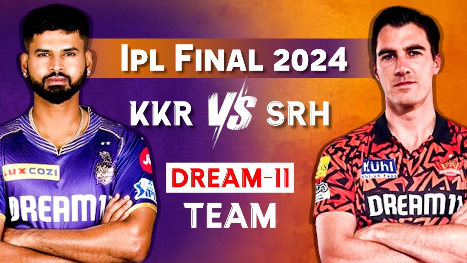 IPL 2024 FINAL: KKR VS SRH, Dream11 Predictions, Fantasy Tips, Teams | India.com