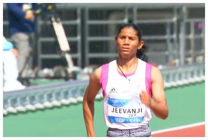 Deepthi Jeevanji Wins Gold in Women