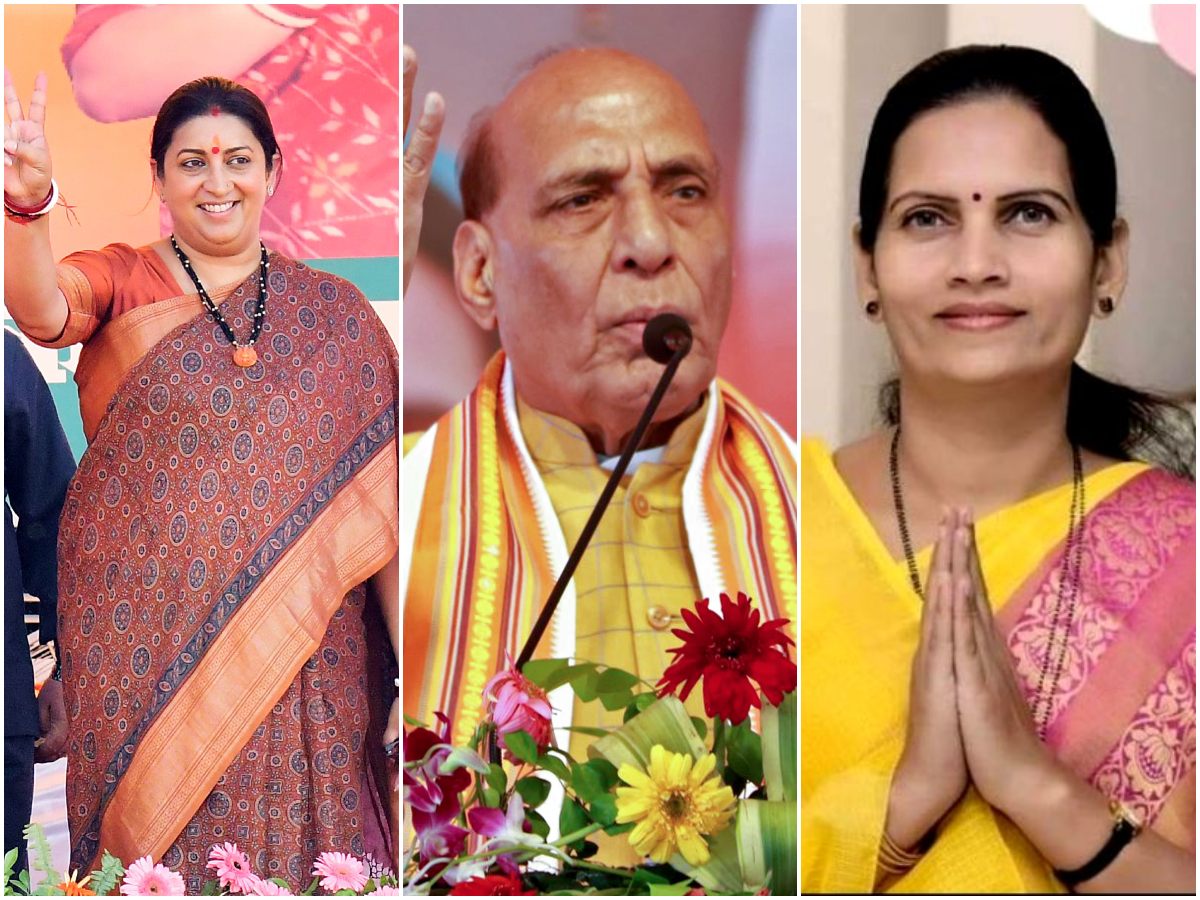 Lok Sabha Polls राजनाथ सिंह स्मृति ईरानी पांचवें फेज में इन