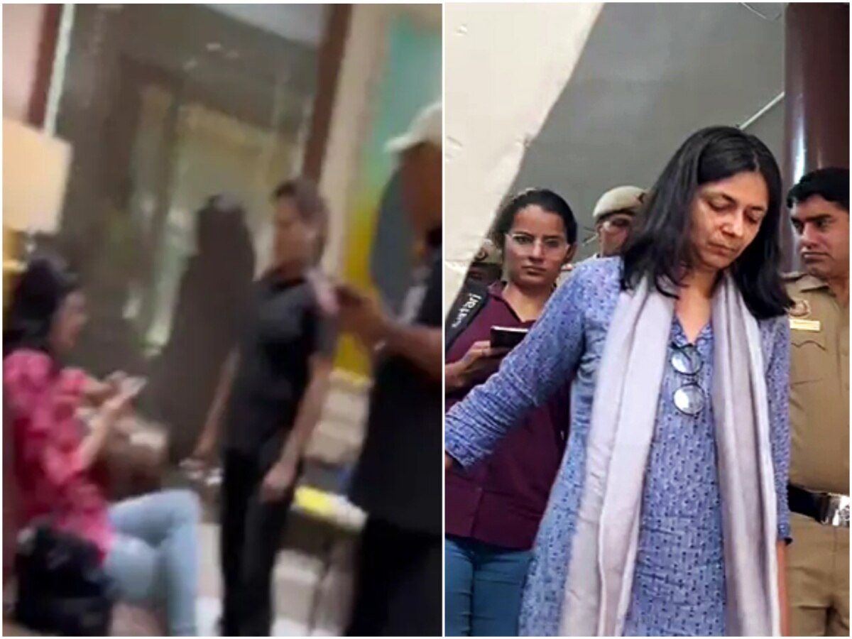 'Political Hitman Out To Save Himself': Video Shows Swati Maliwal At Arvind Kejriwal's House ...