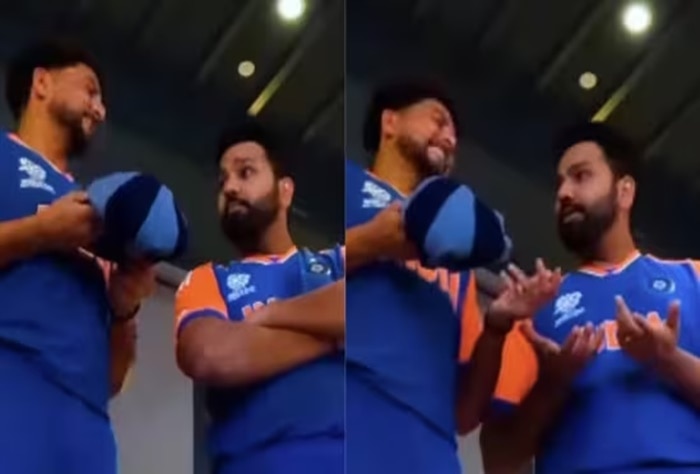 Rohit Sharma POKES Fun on Kuldeep Yadav in Viral ICC Video Ahead of T20 ...