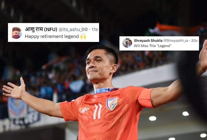 Sunil Chhetri Announces Retirement - Fans Call it End of an Era in Indian Football