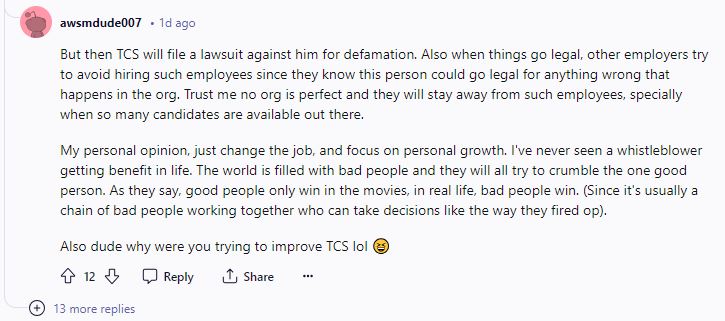 ‘I Got Suspended From TCS,’ Claims Reddit User; Netizens Say ‘Company ...
