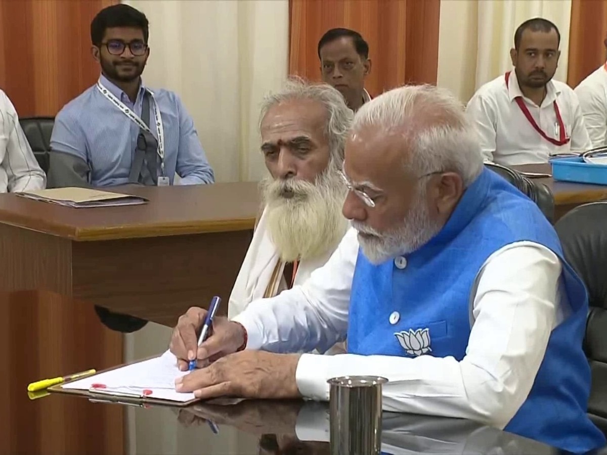 PM Narendra modi File Nomination From Varanasi Constituency For Lok Sabha Election 2024