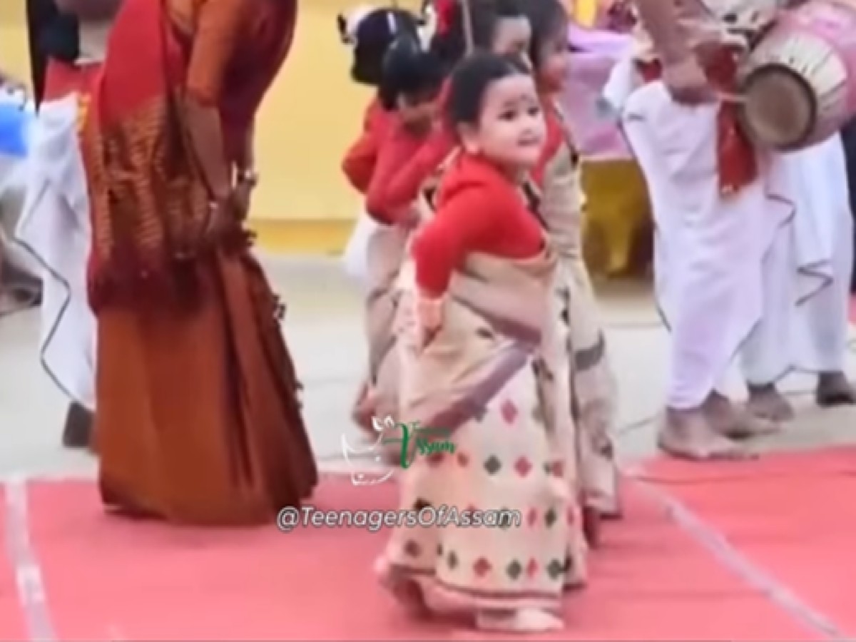 Dance Ka Video: छोटी बच्ची ने इस अंदाज में किया ‘बिहू’ डांस दीवाने हो गए लोग, बार-बार देखा जा ...
