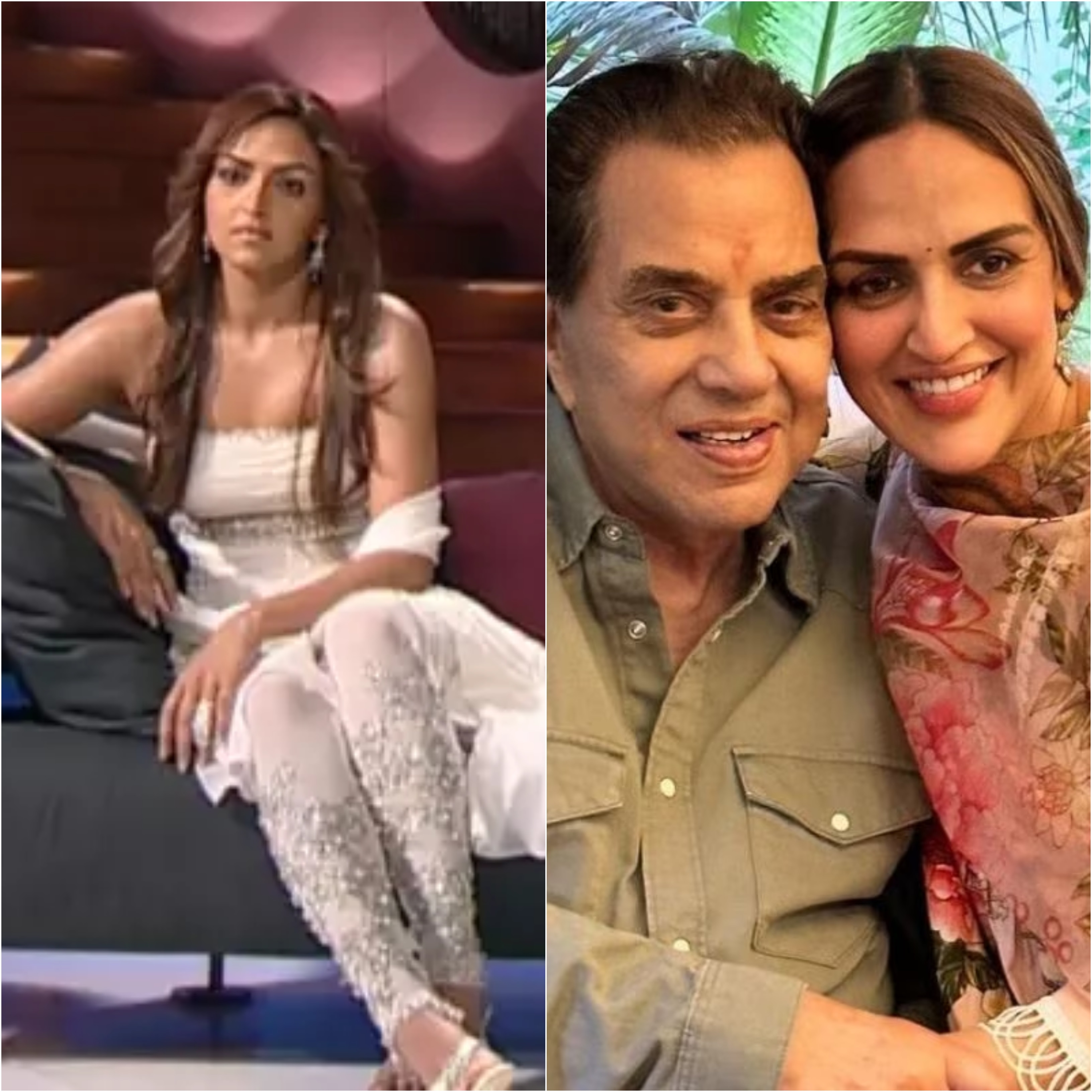 Isha deol: पिता धर्मेंद्र के वजह से कॉफी विद करण में ईशा ने पहना था ...