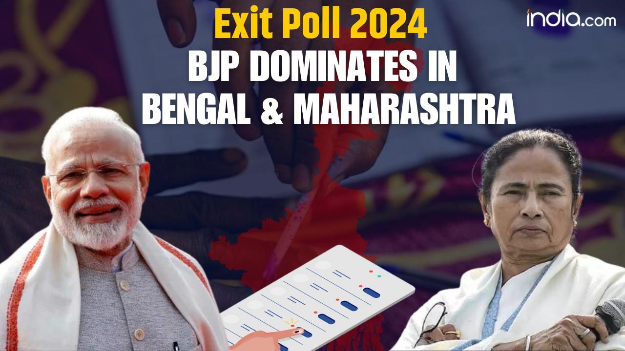 Exit Poll 2024: Big win for BJP in Maharashtra and West Bengal | India.com