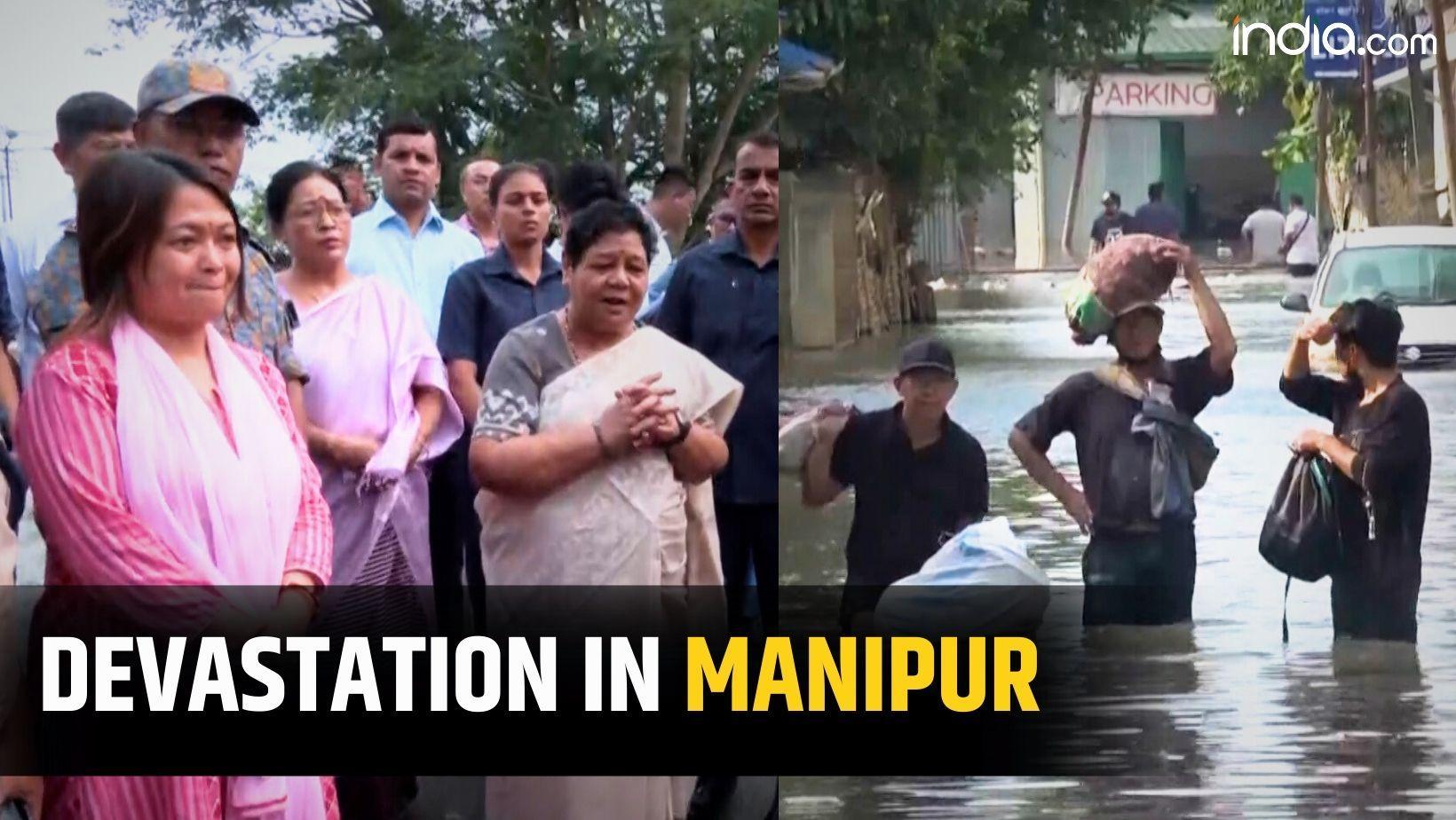 Cyclone Remal: Thousands affected as Imphal East continues to face ...