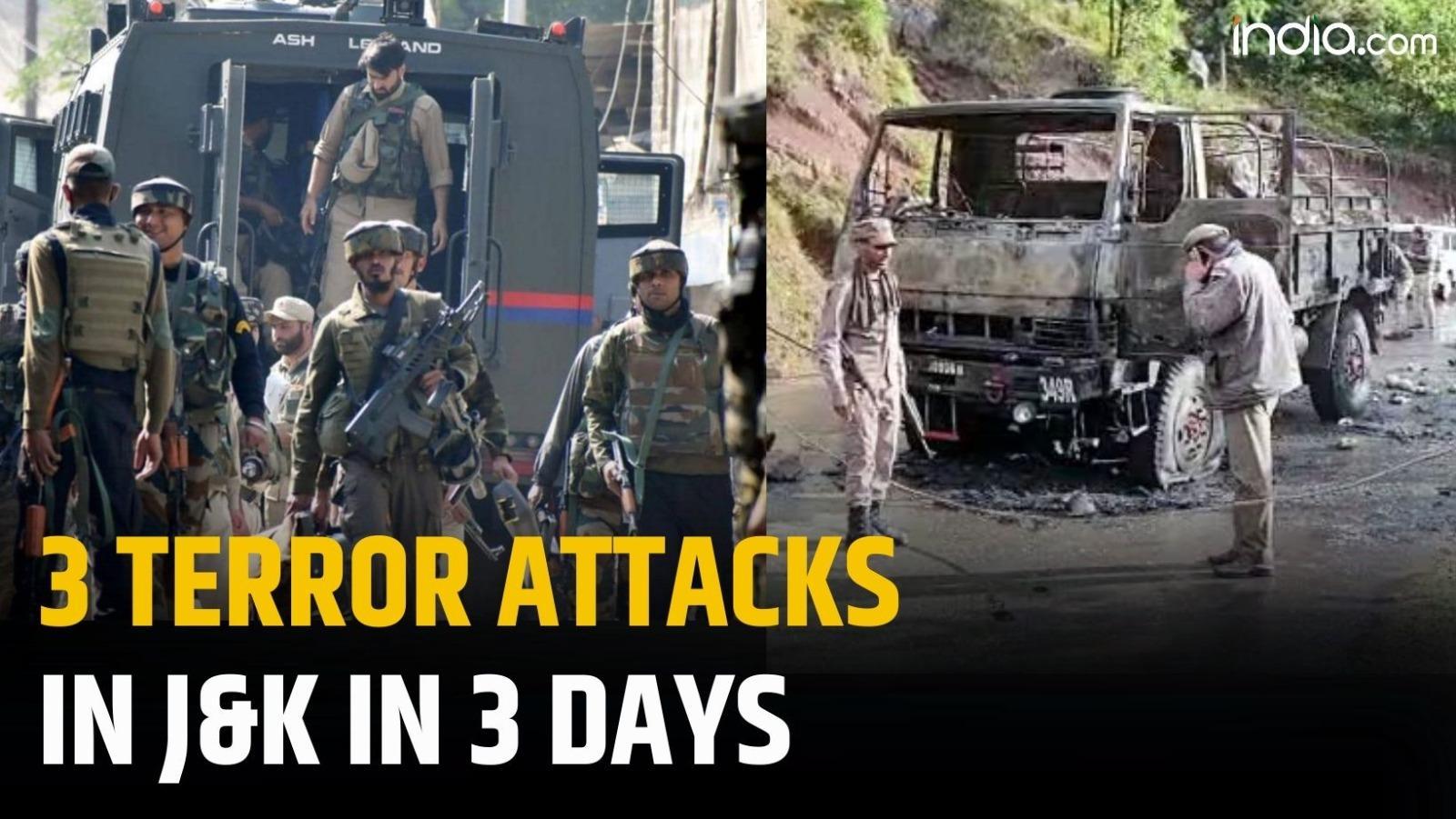 J&K Terror Attacks: Serial terror attacks in Reasi, Kathua, and now ...