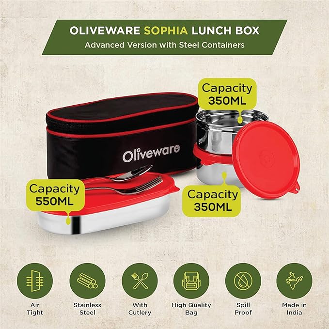 Oliveware Lunch Boxes