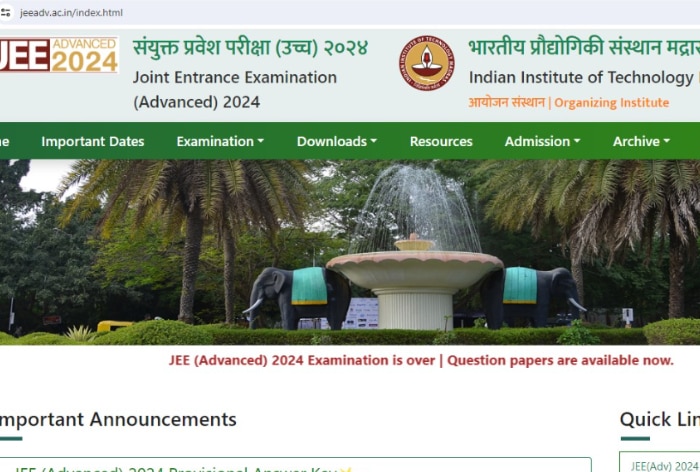 JEE Advanced AAT Exam 2024 in 2 Days; Registration Closes Today