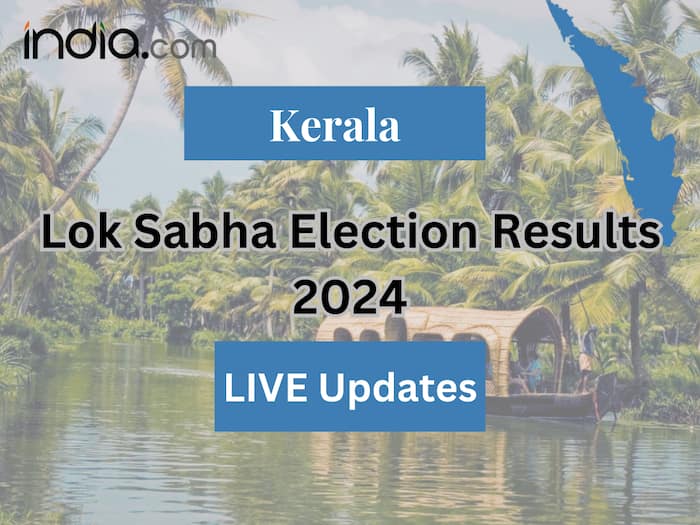 Kerala Lok Sabha Election Results 2024 Congress Wins 13 Seats Bjp