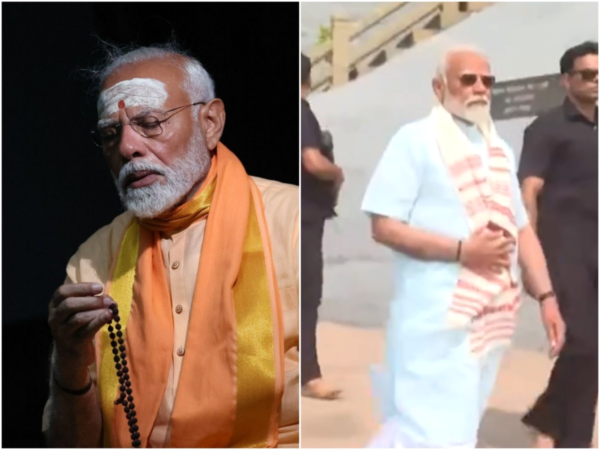 VIDEO: PM Modi Concludes 2-Day Meditation At Vivekananda Rock Memorial ...
