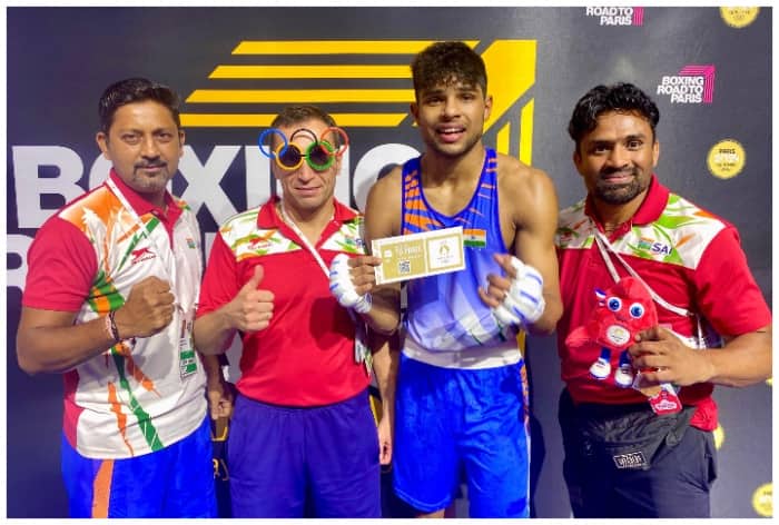 Boxing World Qualifiers: Nishant Dev Seals Paris Olympic Quota; Amit ...