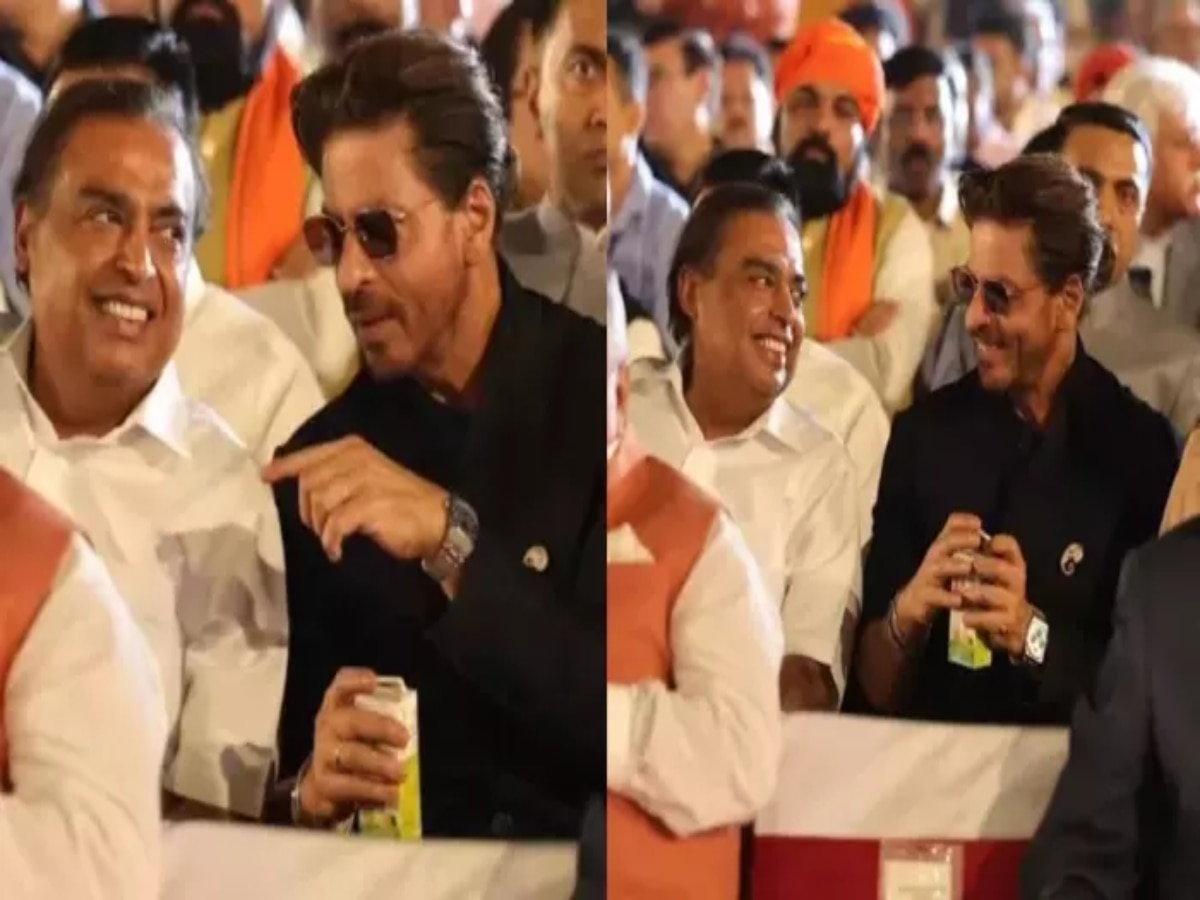 Shahrukh Khan Mukesh Ambani Drink 31 Rs ORS at PM Narendra Modi Oath ...