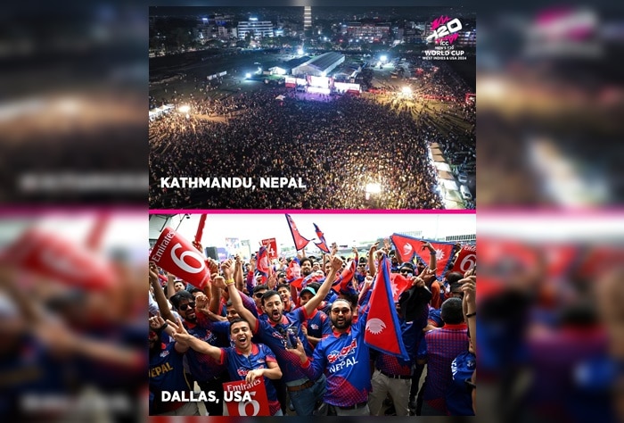 Nepal Cricket Fans Win HEARTS Despite Loss vs Netherlands in T20 WC ...