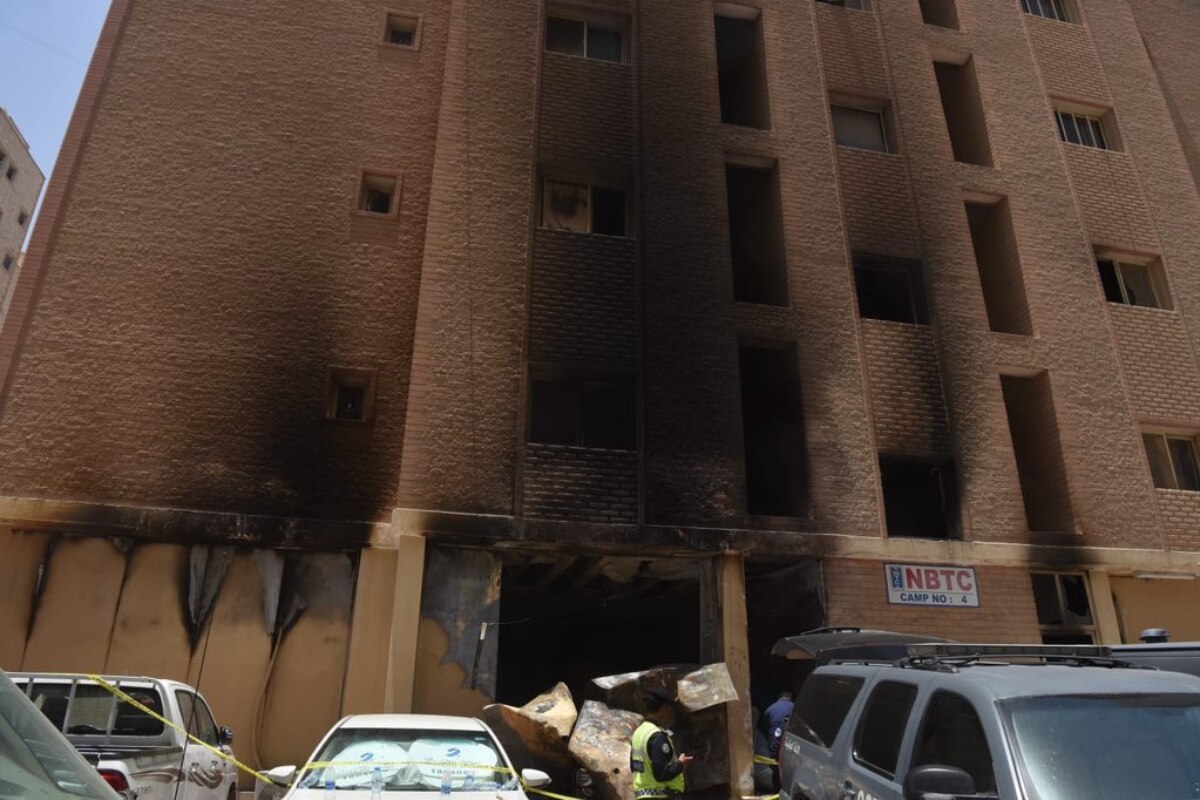 40 Indians Perish In Mangaf District Fire In Kuwait