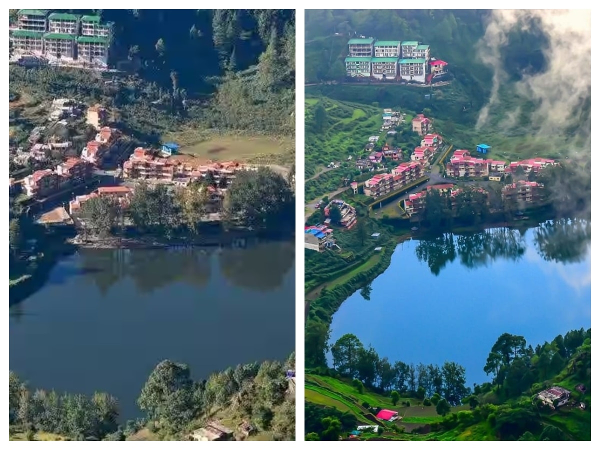 खुर्पाताल झील: रंग बदलता है यहां का पानी, नैनीताल से दूरी बस 10 किमी