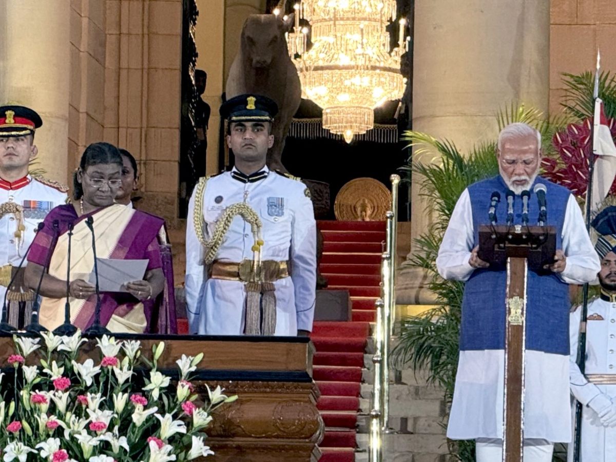 PM Modi Shapath Grahan : पीएम मोदी और मत्रिमंडल की शपथ के बाद ...