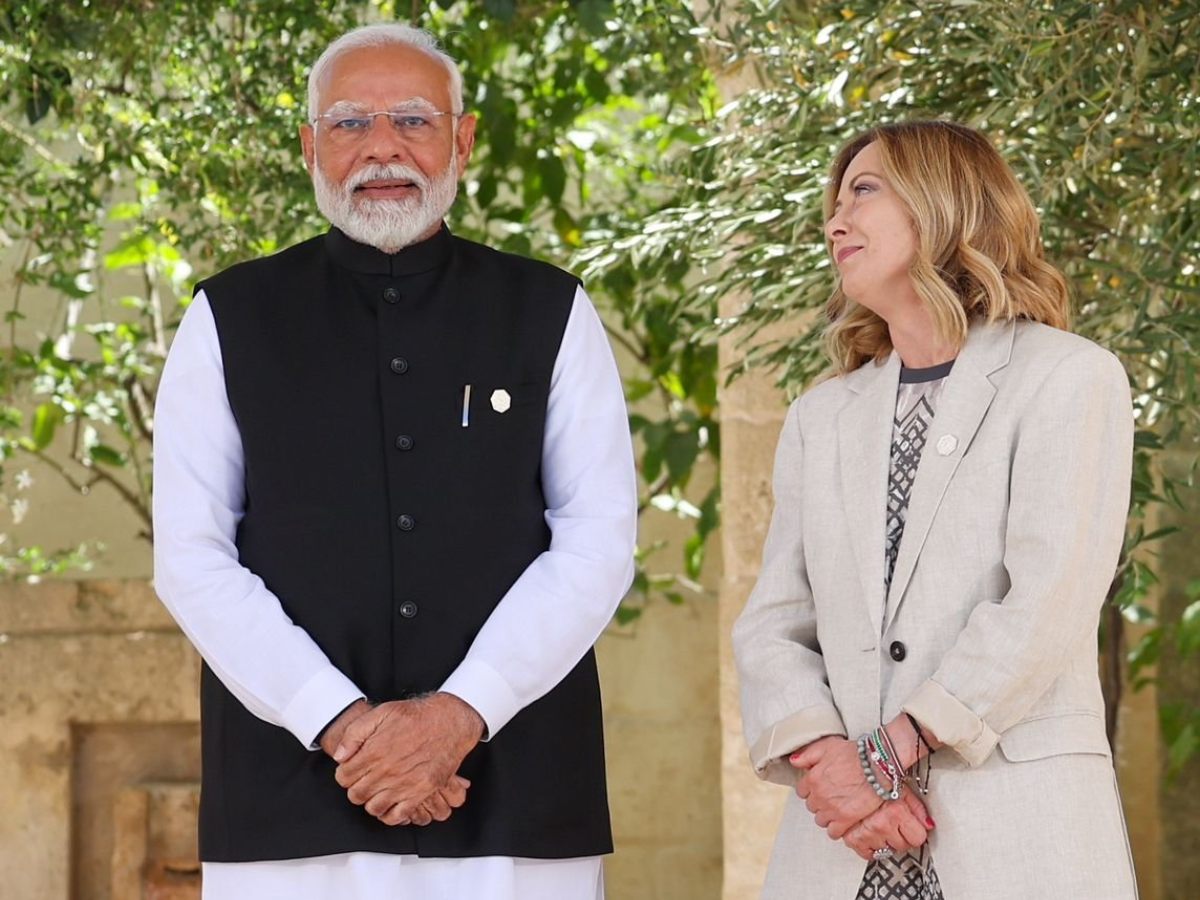PM Modi Meets Giorgia Meloni, Netizens Call It