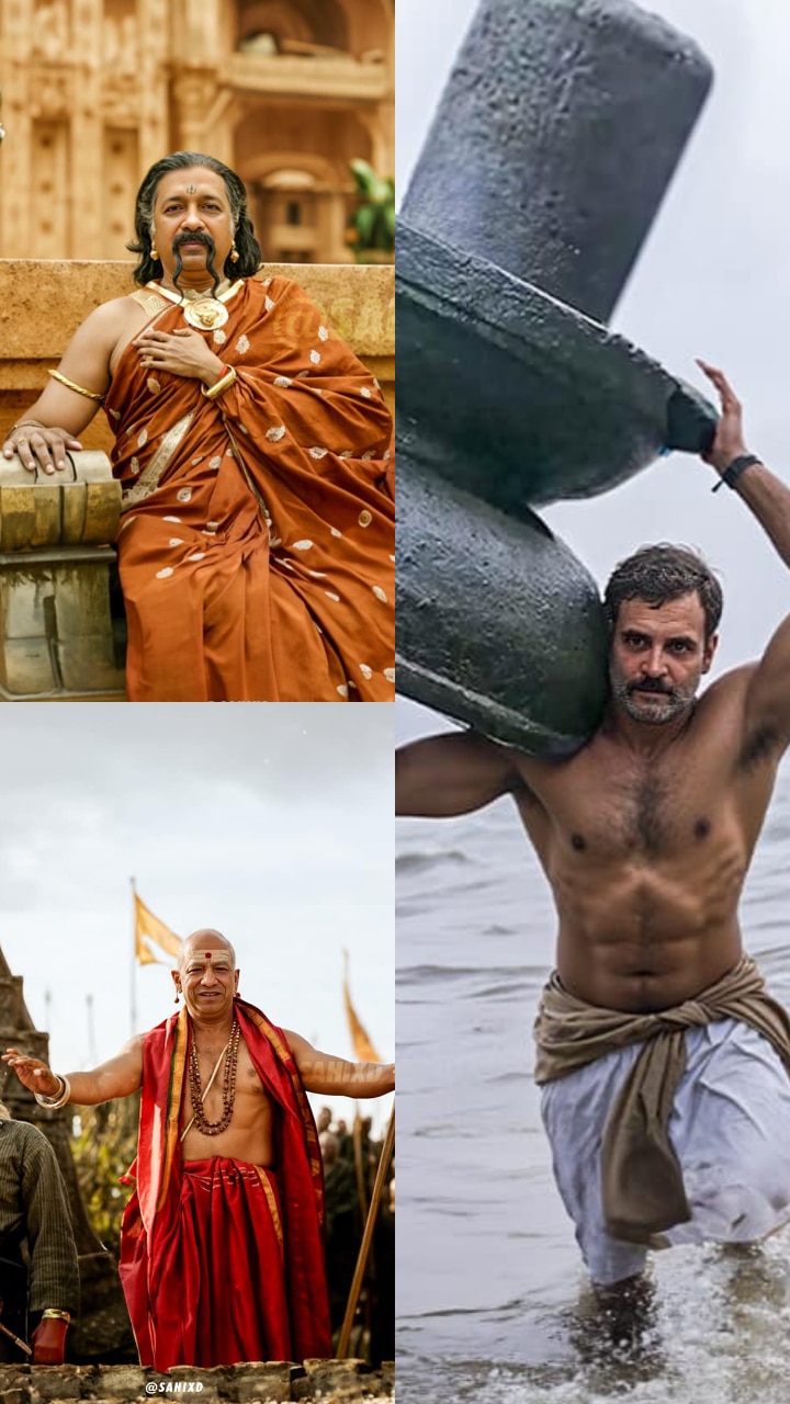 How Politicians Will Look In Bahubali Characters - AI Images