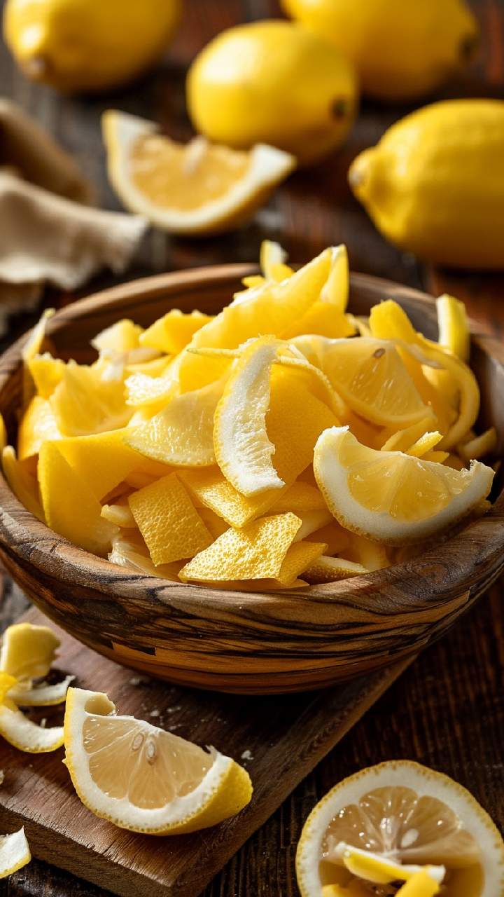 7 Brilliant Ways To Repurpose Lemon Peels at Home