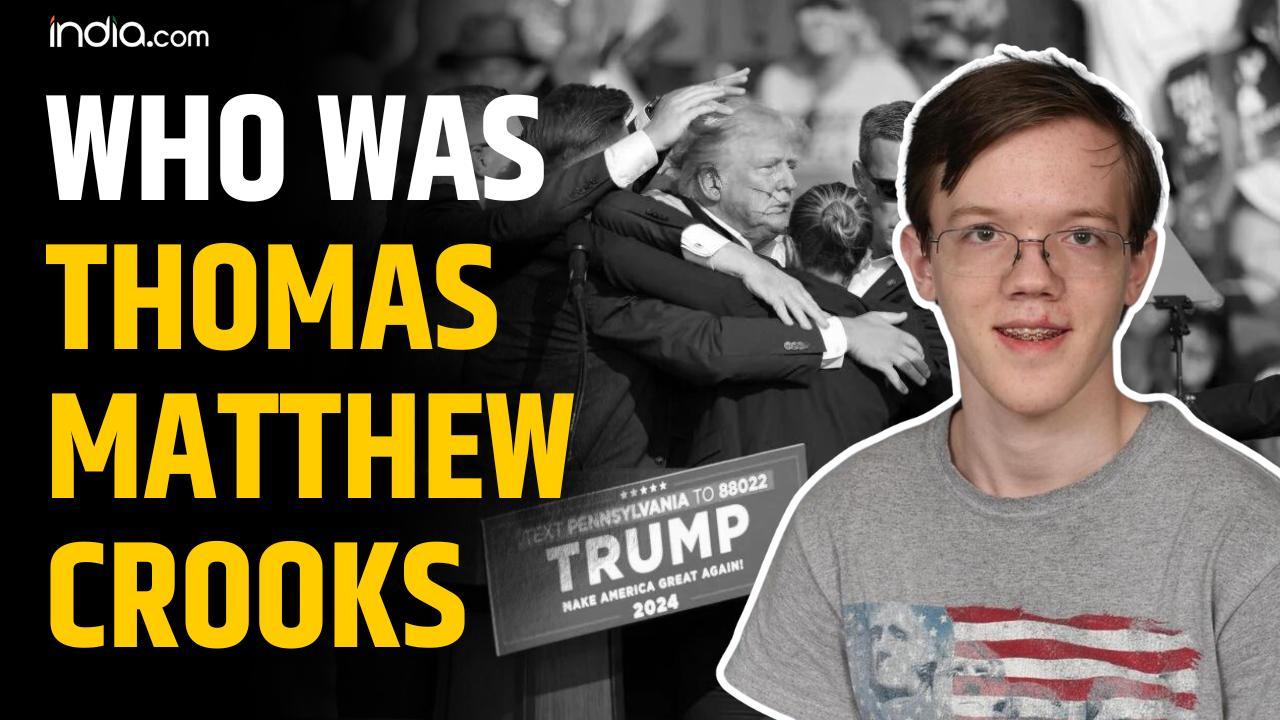 Trump Shooting Attempt: Who is 20-year-old Thomas Matthew Crooks ...