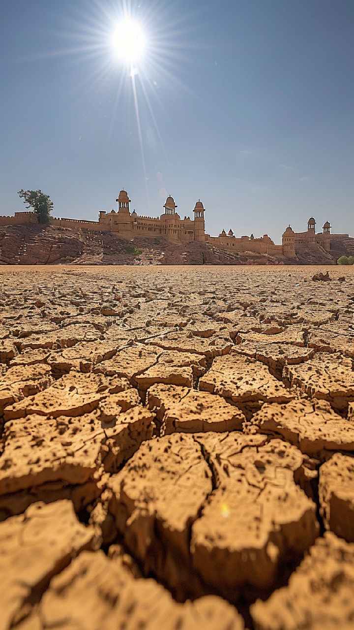 9 Places In India With Very Low Rainfall