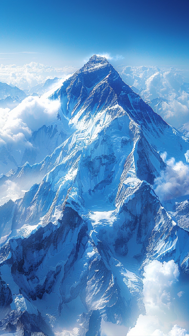 AI Imagines World's Highest Peak Mount Everest After 100 years